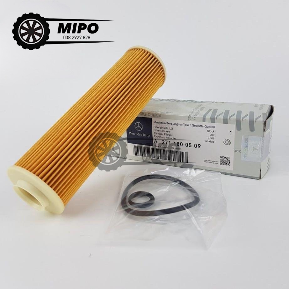 Lọc dầu nhớt Mercedes-Benz máy 271 (C180/ C200/ C250/ E200/ E250 ...