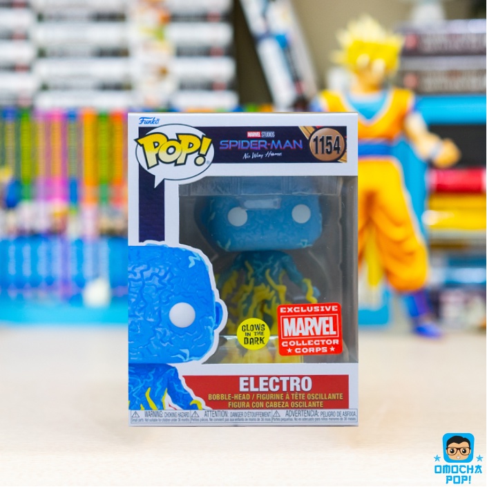 Mô Hình Funko Pop Chính Hãng Marvel: No Way Home - Electro GITD MCC ...