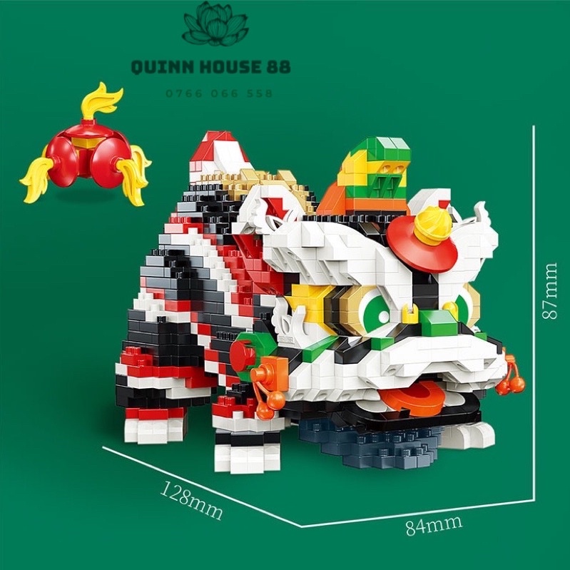 LEGO ĐỒ CHƠI LẮP RÁP MÔ HÌNH SƯ TỬ MÚA LÂN YKO | Shopee Việt Nam