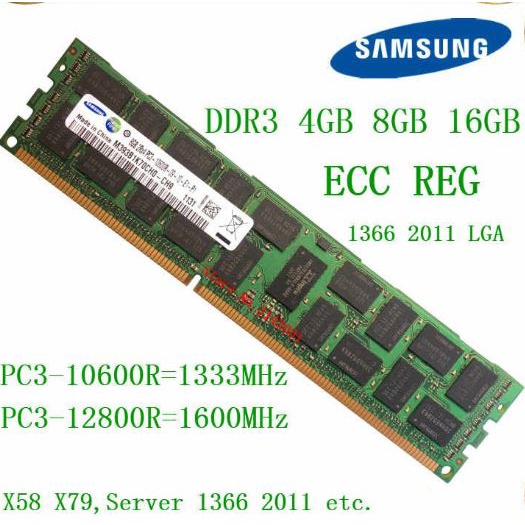 Ram Server DDR3 16GB ECC REG bus 1600 hàng zin tháo máy chính hãng | Shopee Việt Nam