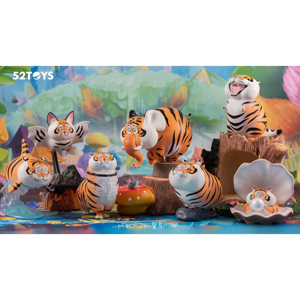 [Hộp Mù] 52toys Blindbox Hổ Mập Animals series | Shopee Việt Nam