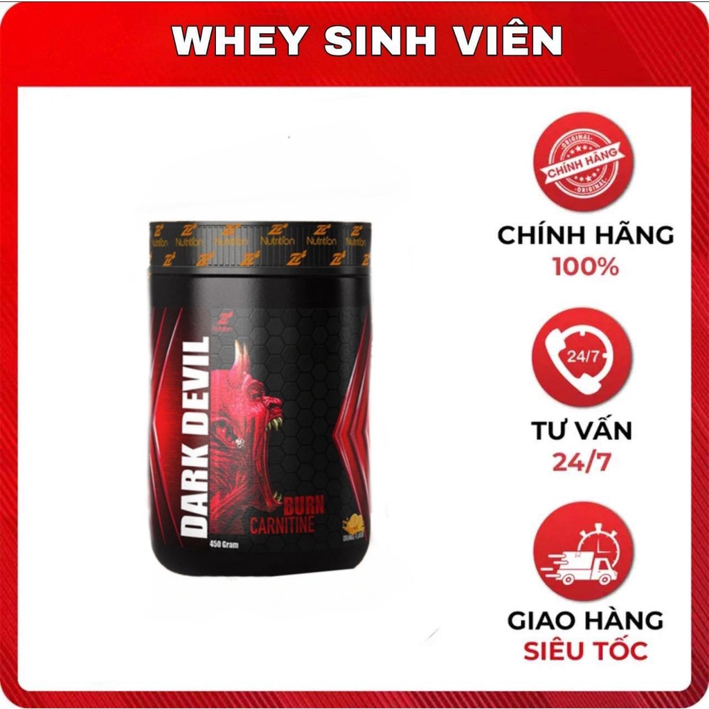 [Ảnh thật] [ĐỐT MỠ TĂNG SỨC MẠNH] DARK DEVIL BURN Tăng sức mạnh pre ...
