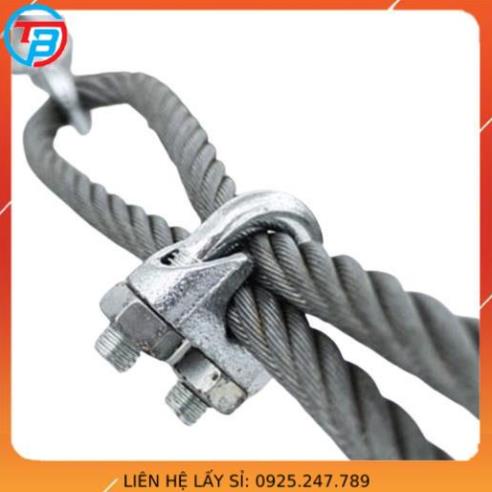 Cóc khóa dây cáp, cóc siết cáp Phi 12 15 18 20 mm - Cáp Thép Thái Bình ...