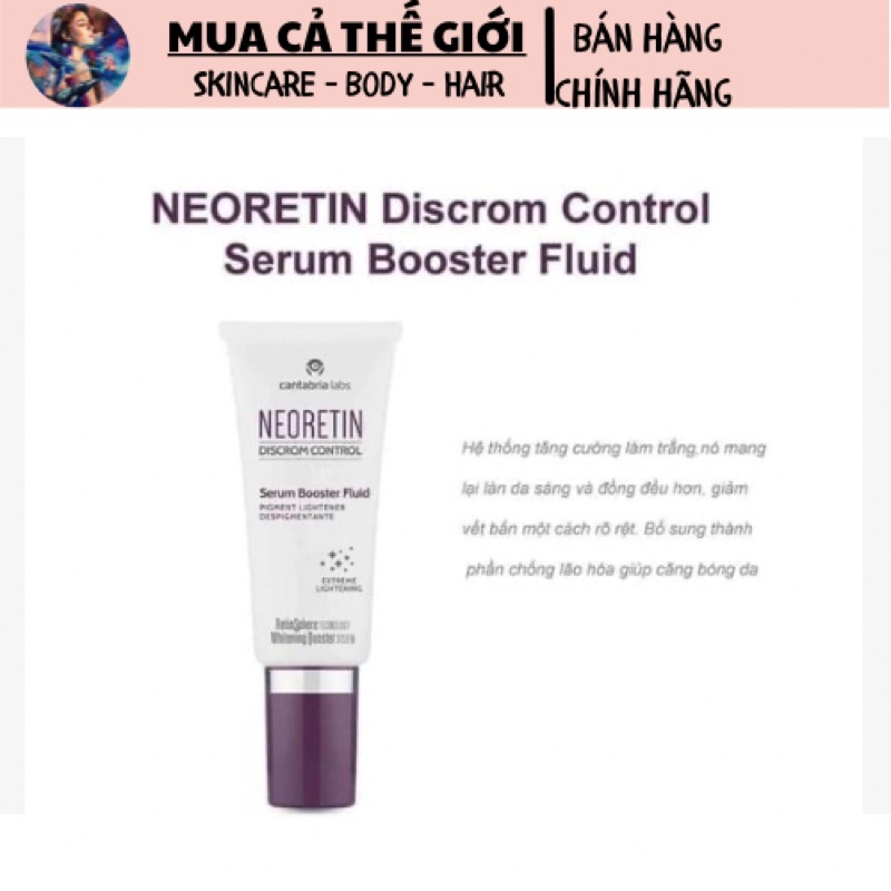 Serum Neoretin Discrom Control Booster | Shopee Việt Nam
