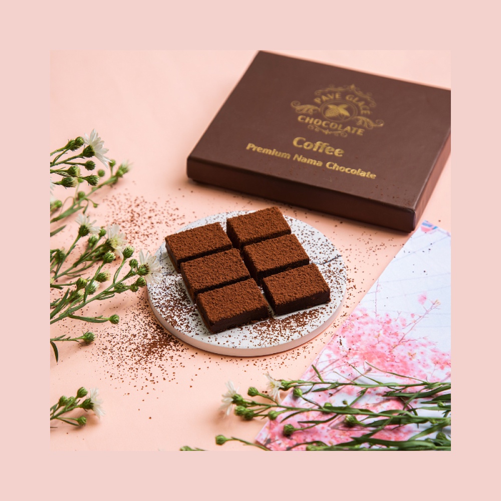 Socola tươi (Cafe)-6 viên-Nama Chocolate-Không dùng chất bảo quản-Tốt ...