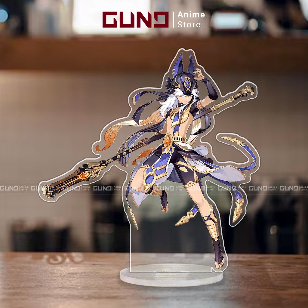 Mô hình Standee Genshin Impact nhân vật Cyno Mica Acrylic Anime 15cm ...