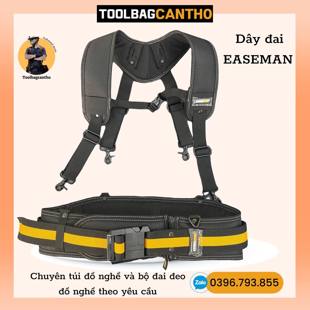 Bộ dây đai đồ nghề EASEMAN | Shopee Việt Nam