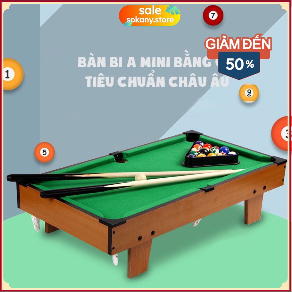 Bàn Bida Mini Bằng Gỗ, Đầy Đủ Phụ Kiện - Đồ Chơi Cho Bé Và Người Lớn ...