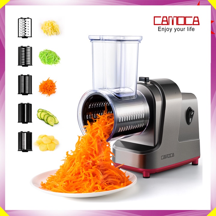 Máy thái nạo rau củ quả đa năng thương hiệu Mỹ Camoca VSQ-S5 (Bảo Hành ...