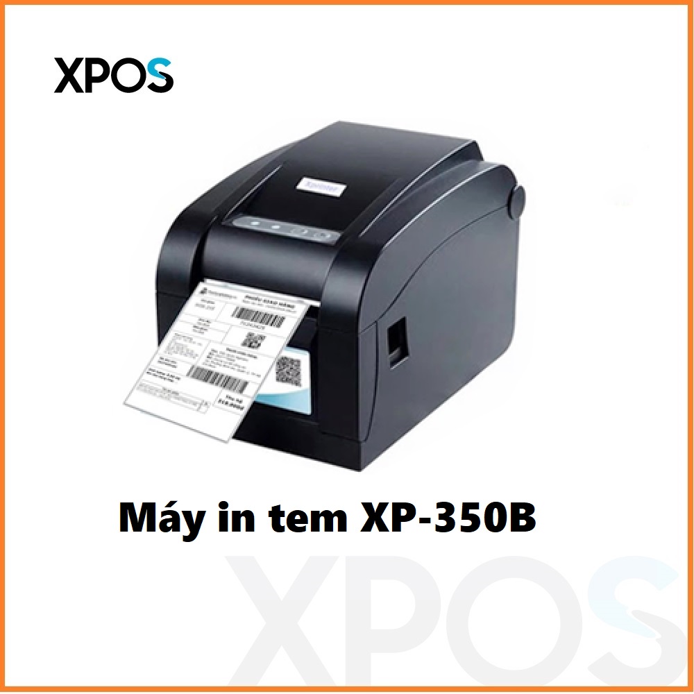 Máy in mã vạch Xprinter XP-350B chính hãng in tem nhãn in vận đơn TMĐT BH 12 tháng | Shopee Việt Nam