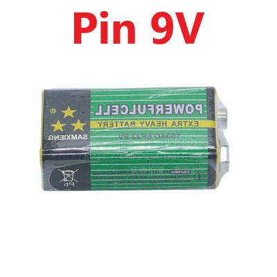 Hộp Đế Pin 9V Có Nắp và công tắc ON/OFF Có Đầu Ra Điện Jack DC 5.5x2 ...