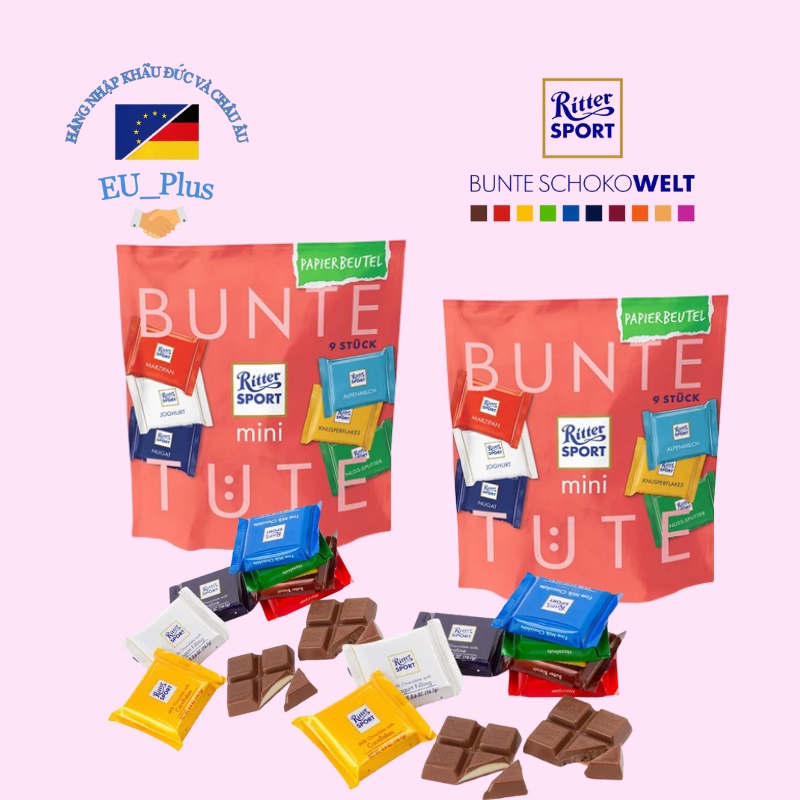 SOCOLA RITTER SPORT MINI 150G - Đức | Shopee Việt Nam