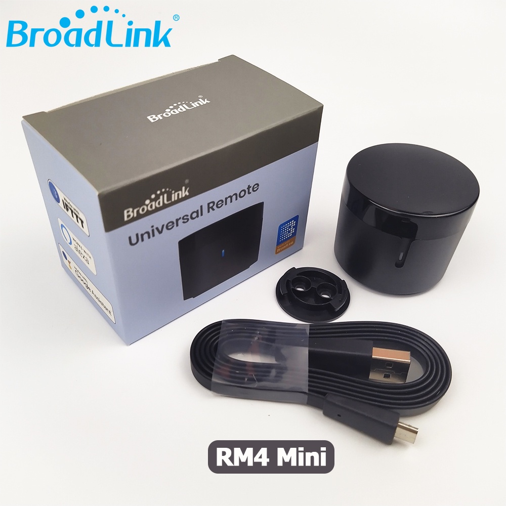 Bộ Broadlink RM4 mini điều khiển hồng ngoại trung tâm, cảm biển nhiệt ...