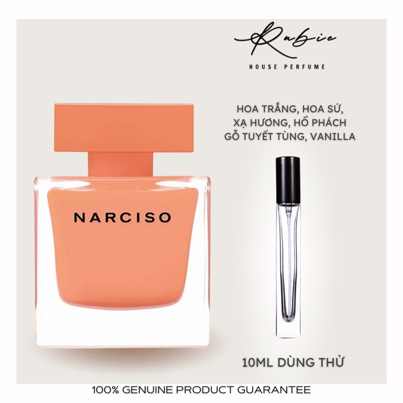 NAR AMBREE • Eau de Parfum - 10ML Nước Hoa Chính Hãng | Shopee Việt Nam