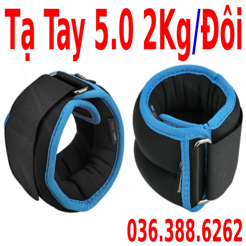 Tạ đeo tay chân tập gym phiên bản bi sắt 6kg/5kg/4kg/3kg/2kg/1kg thế hệ tạ chân tập khinh công ...
