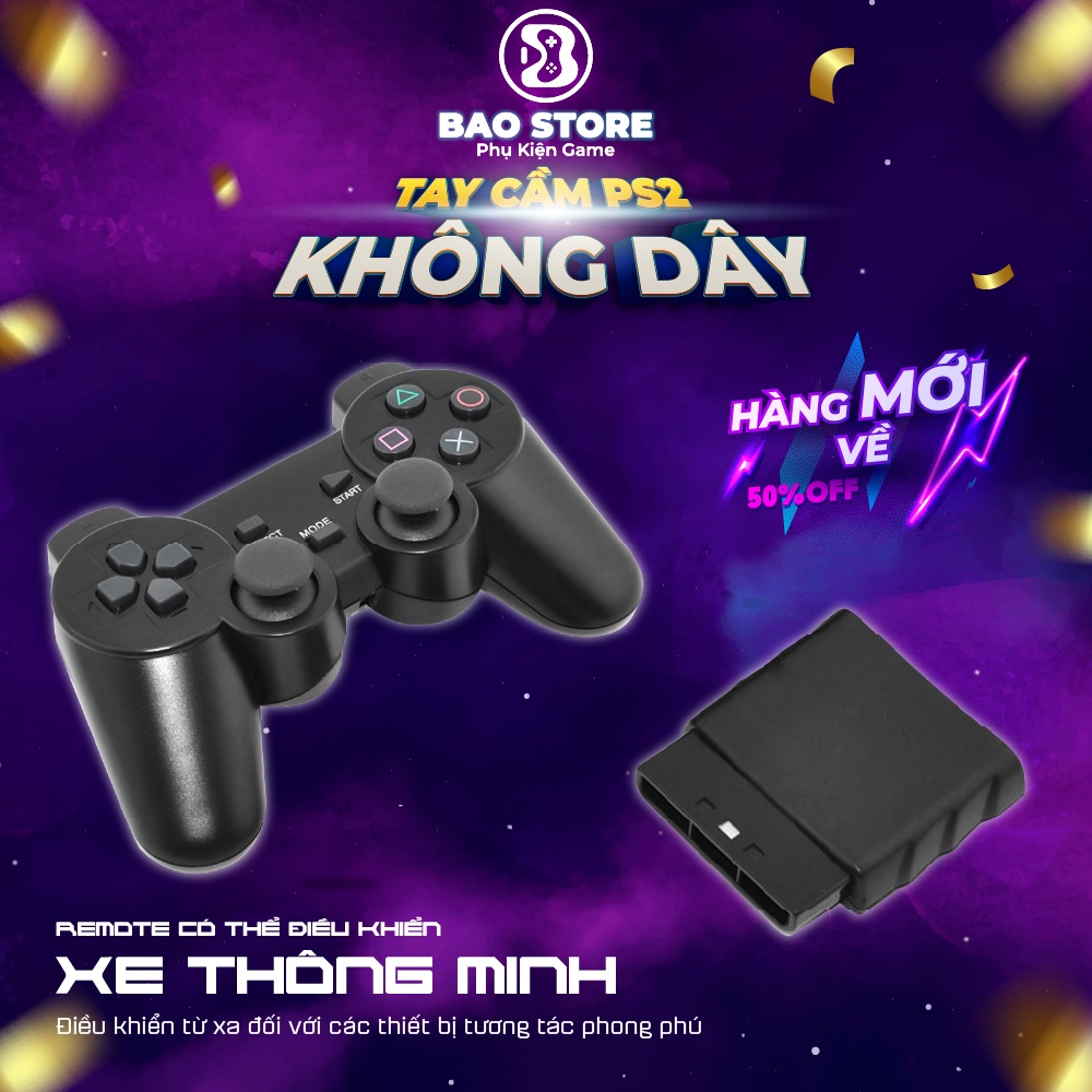 Tay cầm PS2 Không Dây Chính Hãng Sony | Shopee Việt Nam