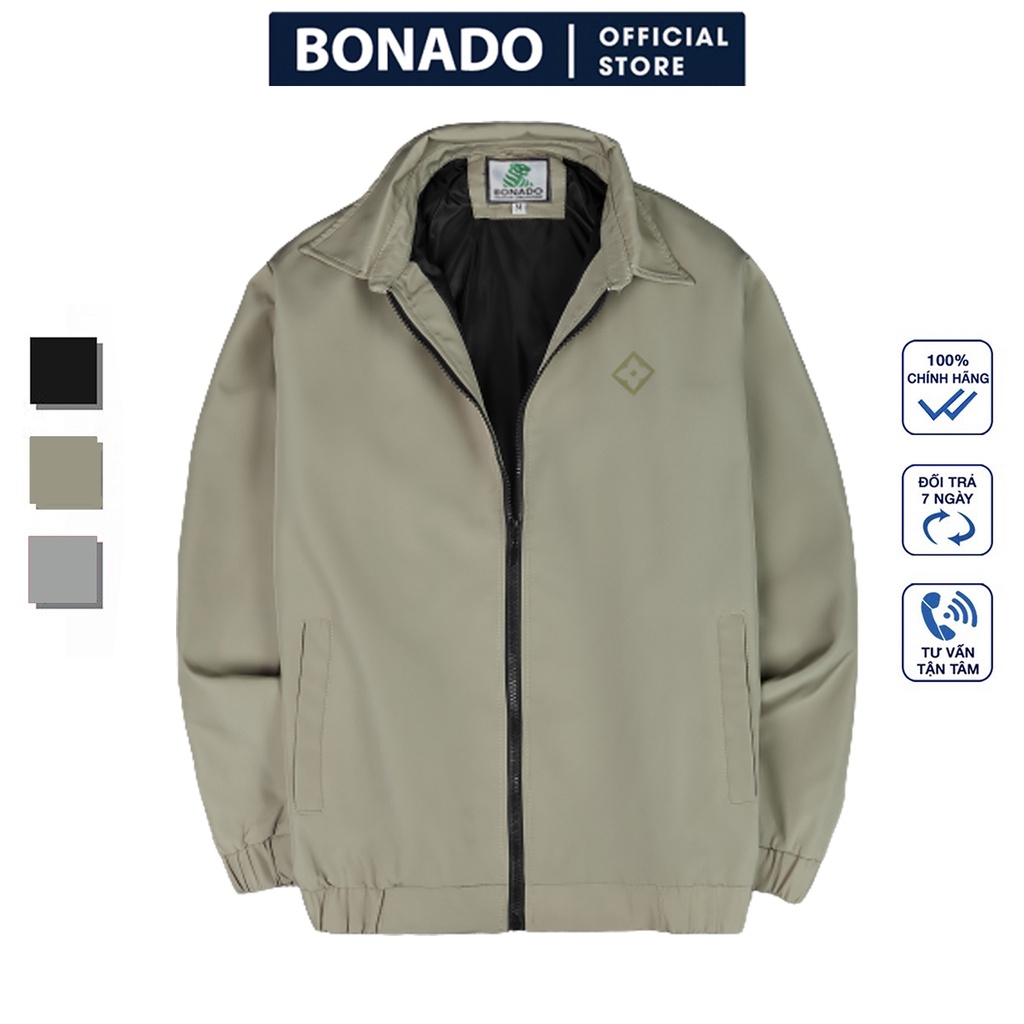 Áo khoác dù cán nam 2 lớp chống nắng, chống gió BONADO AK34 | Shopee ...