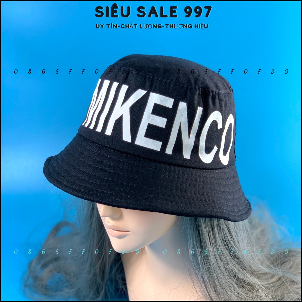 MŨ BUCKET CỤP IN VÀNH MIKENKO MẪU MỚI HOT TREND SIÊU ĐẸP THỜI TRANG NAM ...
