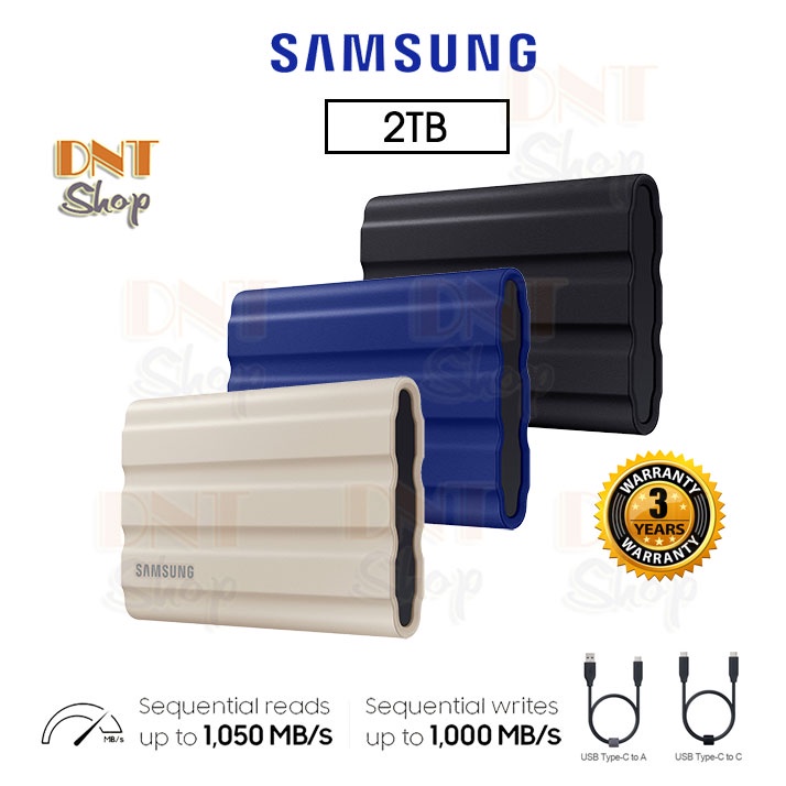 Ổ cứng di động SSD Portable Samsung T7 Shield 2TB FULL BOX Mới 100% ...