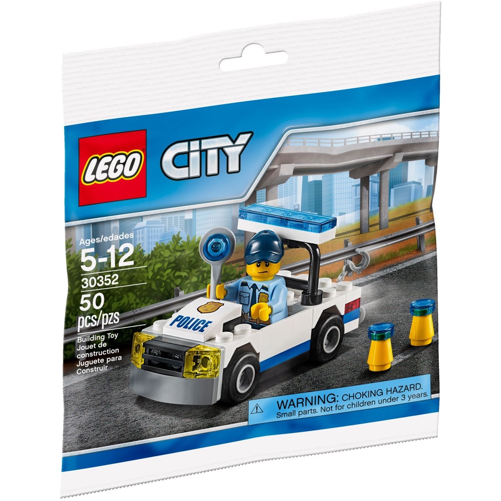 LEGO City Police Car 30352 Polybag (50 Pieces) | Shopee Việt Nam