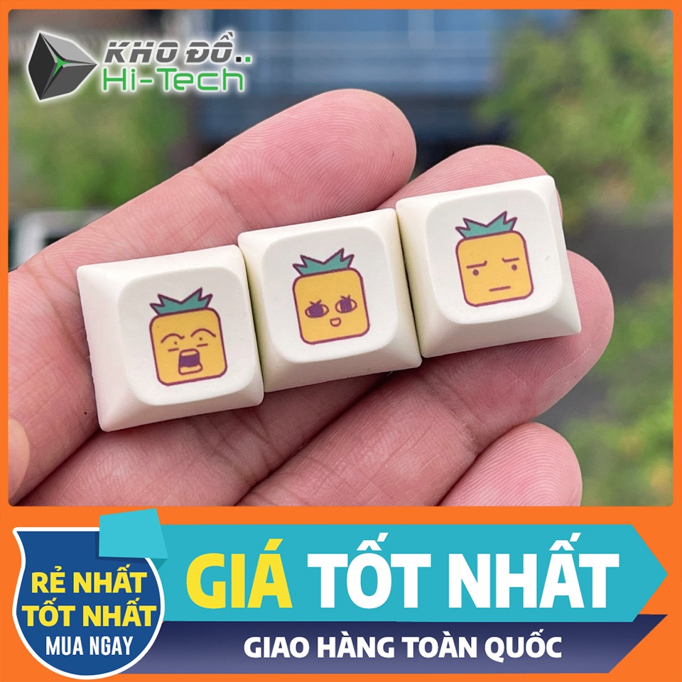 Nút keycap PINEAPPLE lẻ XDA profiile 9mm | dày dặn, cao | không cấn ...