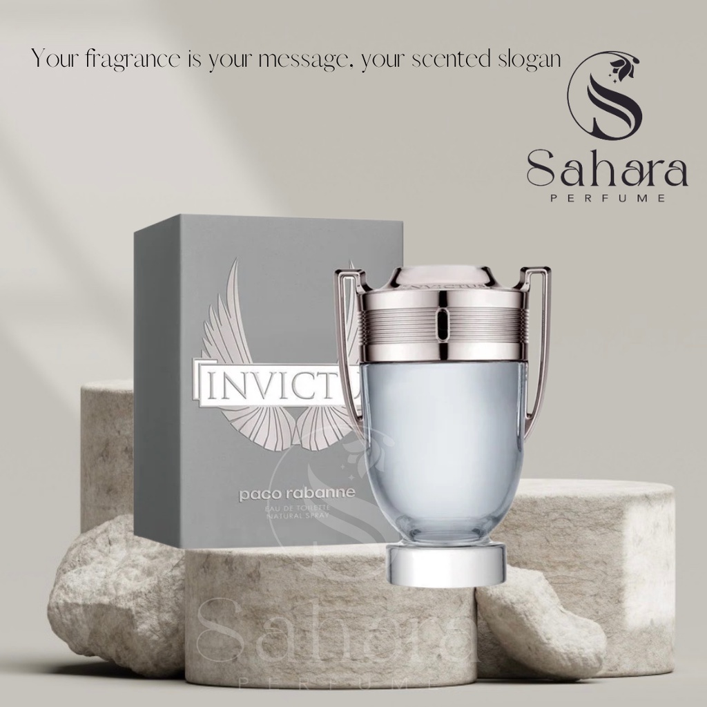 [ FULL BOX ] Invictus EDT 100ml | Nước hoa nam PACO RABANNE | Sahara ...
