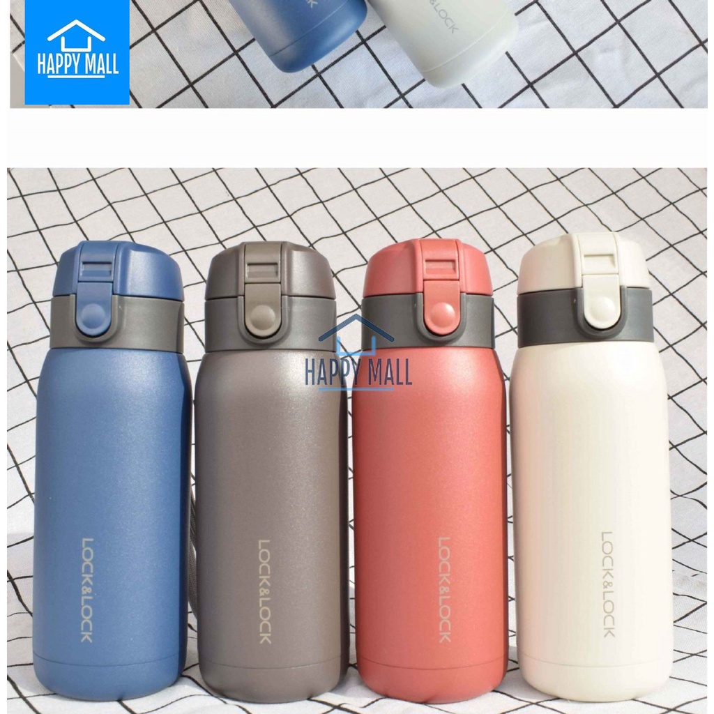 Bình giữ nhiệt Lock&Lock Chubby Tumbler dung tích 370ml LHC3233 có dây ...