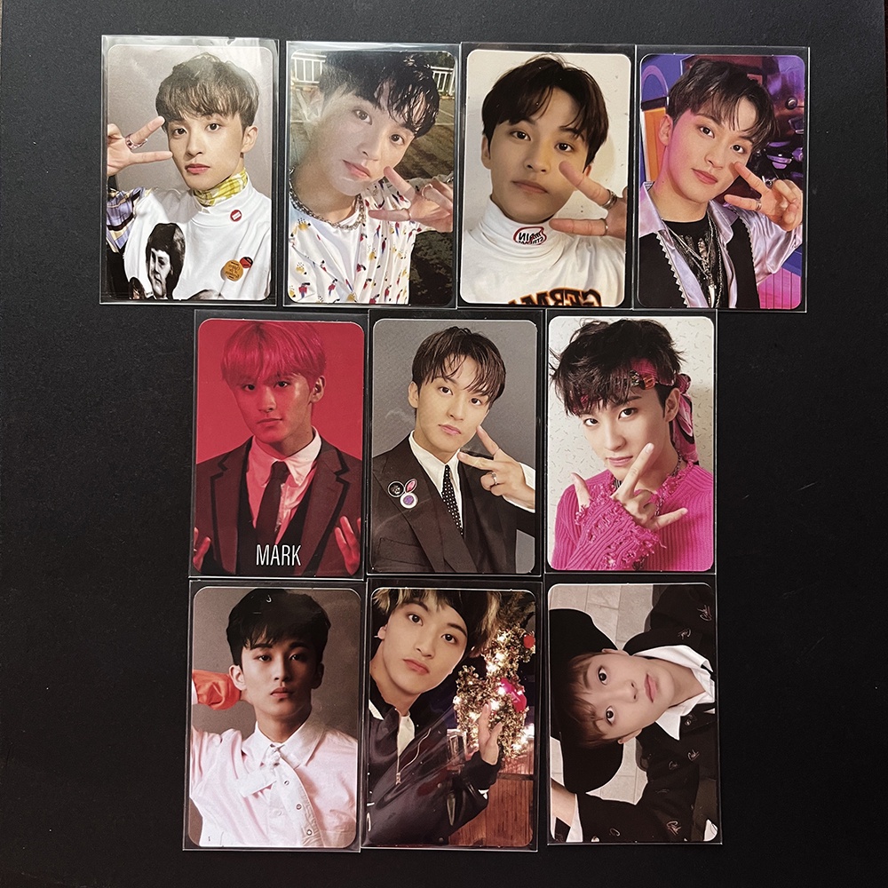 [SẴN HN] Ảnh bo góc photocard NCT 127 MARK Sticker | Shopee Việt Nam