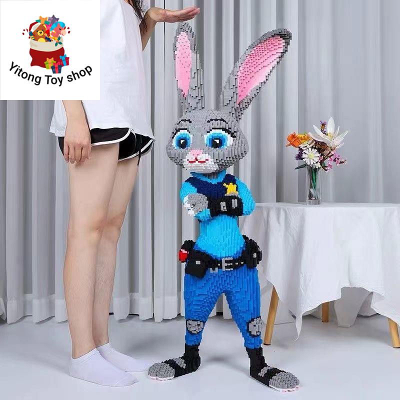 Tương thích với các khối xây dựng khổng lồ Judy Rabbit Nick Fox khối ...