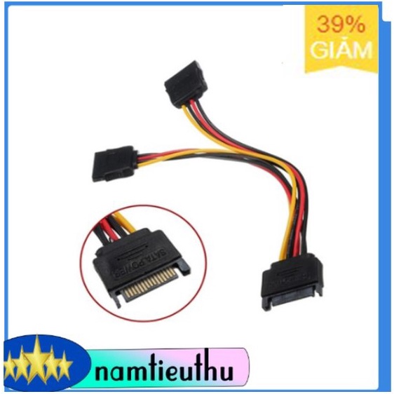 Cáp chia nguồn SATA 1 ra 2 | Shopee Việt Nam