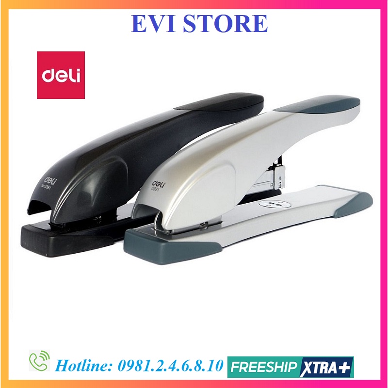 Dập ghim trung Deli 0391 I Dập ghim 60 tờ / lần / Bấm kim Deli E0391 ...