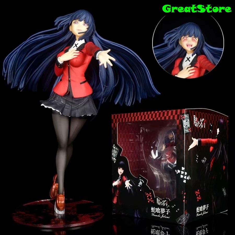 [ Sẵn ] Mô hình Jabami Yumeko trong Kakegurui ( Học viện đỏ đen ) 22 cm ...