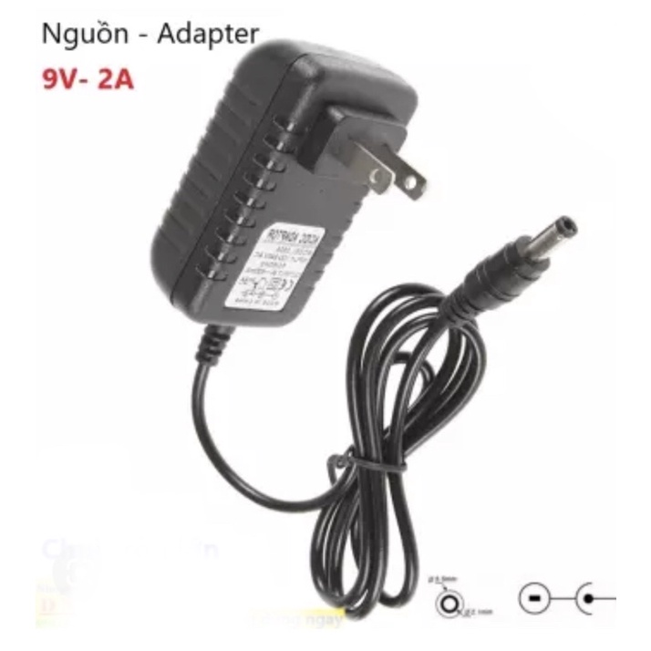 Nguồn Adapter 9V-2A 5.5*2.1mm | Shopee Việt Nam