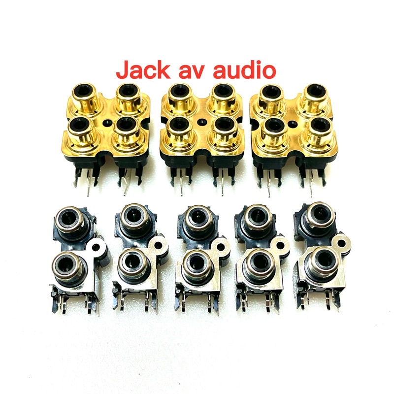 Jack av 2 lỗ và 4 lỗ DENON rca japan sản phẩm được làm từ vật niệu cao ...