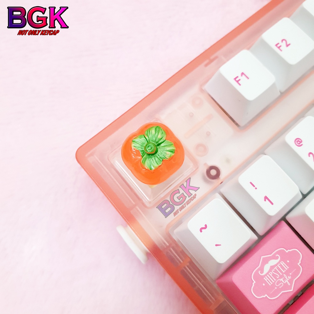 Keycap Lẻ Nút Bàn Phím Cơ Hình Trái Cây Trong Suốt Siêu Dễ Thương ...