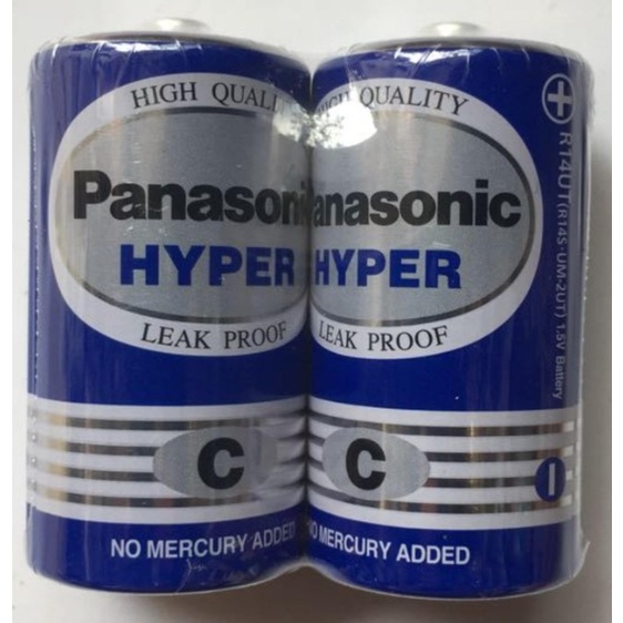 [Pin Chính Hãng] Vỉ 2 Viên Pin Trung C Panasonic R14UT/2S | Shopee Việt Nam