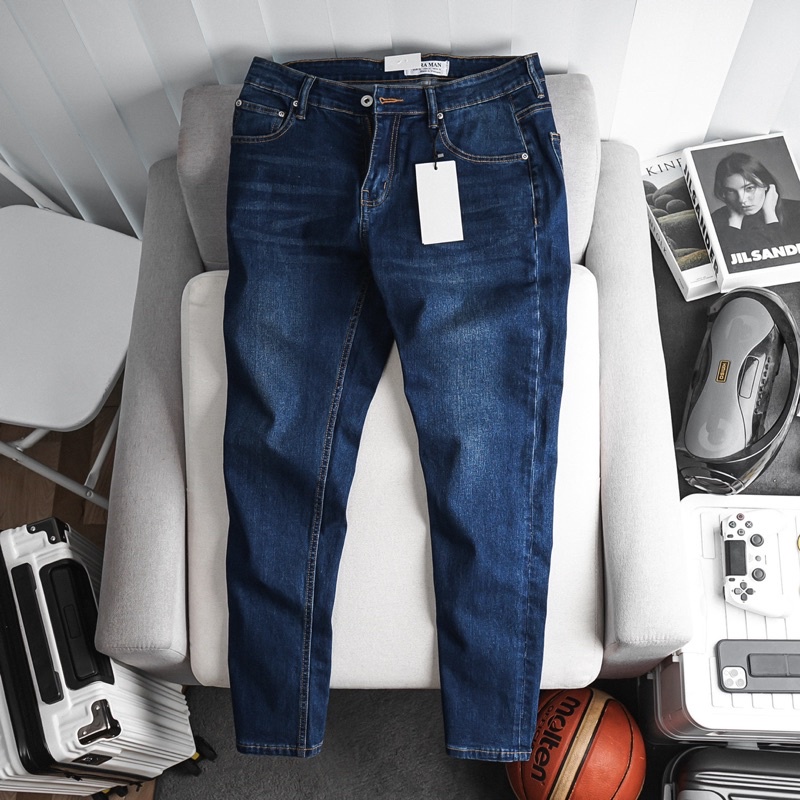 Quần Jean Nam Bigsize slimfit jean co giãn hàng xuất xịn size đại đến 120kg | Shopee Việt Nam
