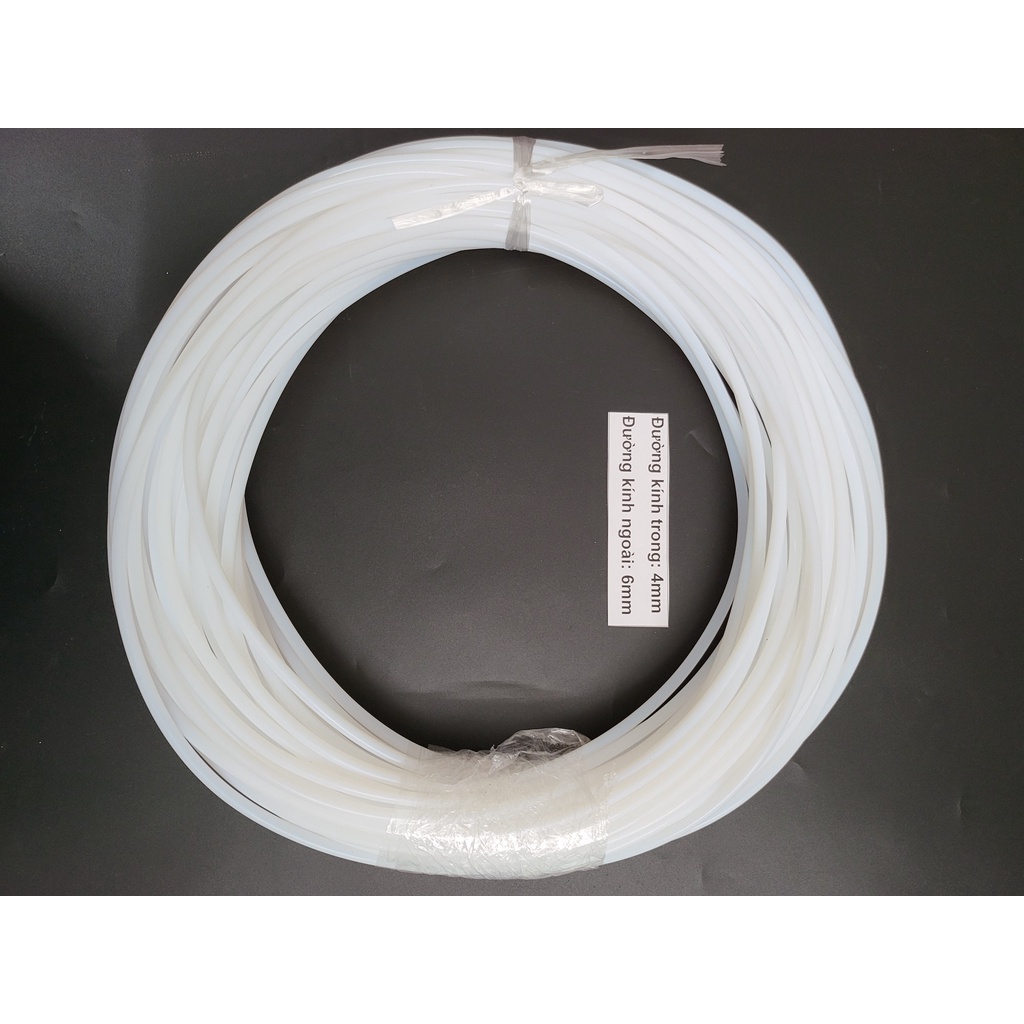 Ống dẫn nhựa Teflon ống PTFE đường kính 1mm 2mm 3mm 4mm 5mm 6mm (Giá 1 mét) MÀU TRẮNG | Shopee ...