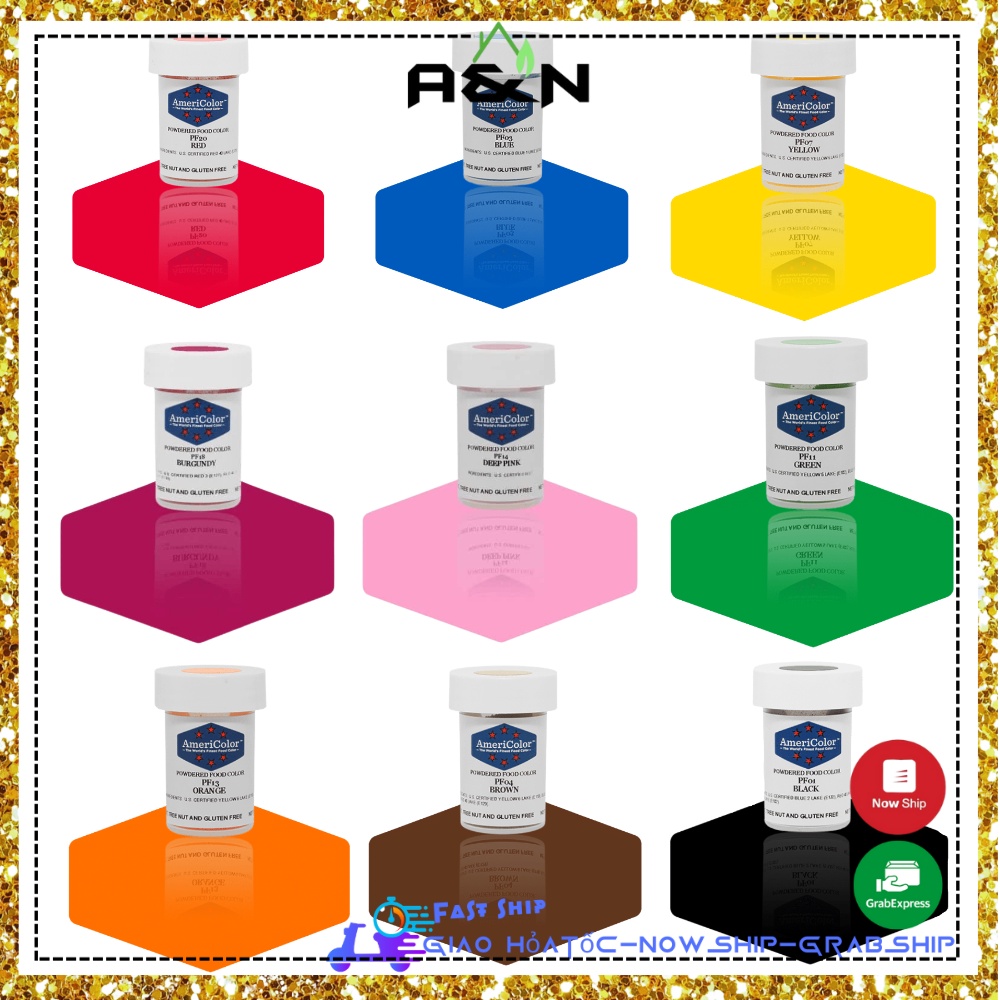 Màu làm bánh cao cấp Americolor dạng bột - Made in USA | Shopee Việt Nam