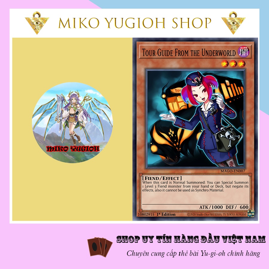 [ Miko Yugioh ] Thẻ Bài Yugioh Chính Hãng Tiếng Nhật Tour Guide From ...