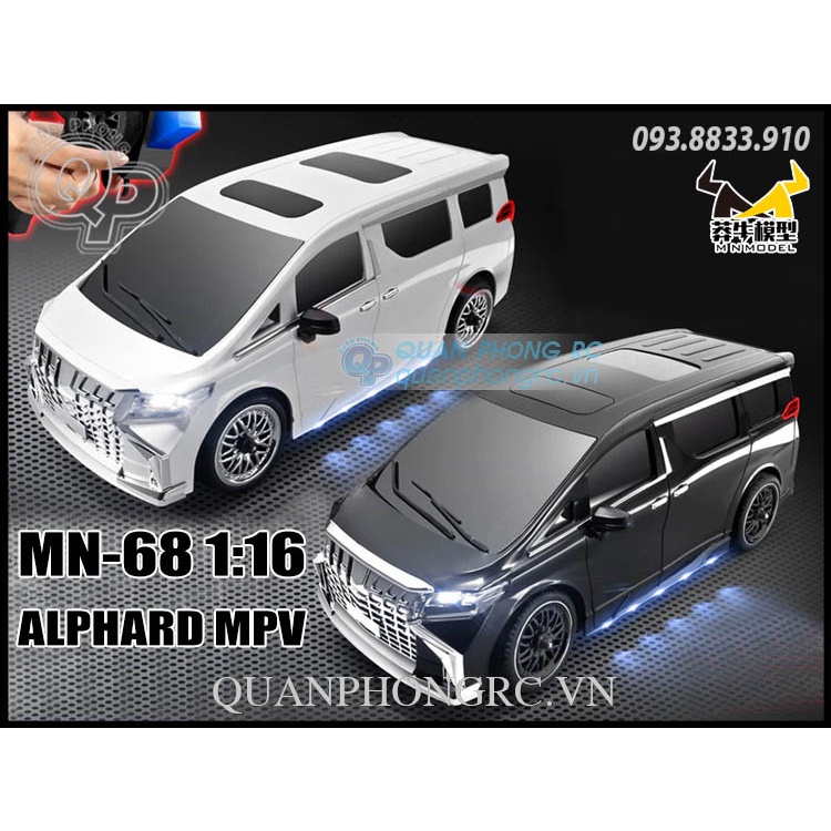 Xe Điều Khiển MN68 ALPHARD MPV 4WD 1/16 2.4G Racing Drift RC Car With ...