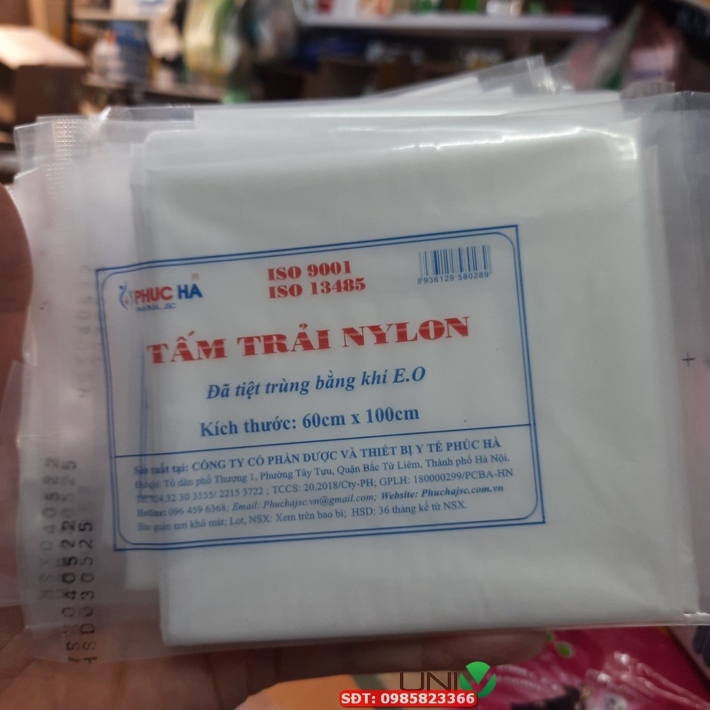 10 Tấm trải nilon Phúc Hà dùng trong phẫu thuật, spa chống thấm nước ...