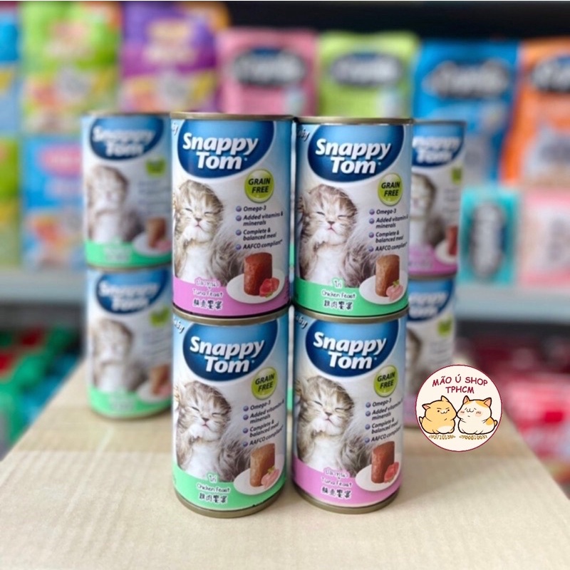 PATE BABY SNAPPY TOM LON 150G - PATE CHO MÈO CON SIÊU DINH DƯỠNG | Shopee Việt Nam