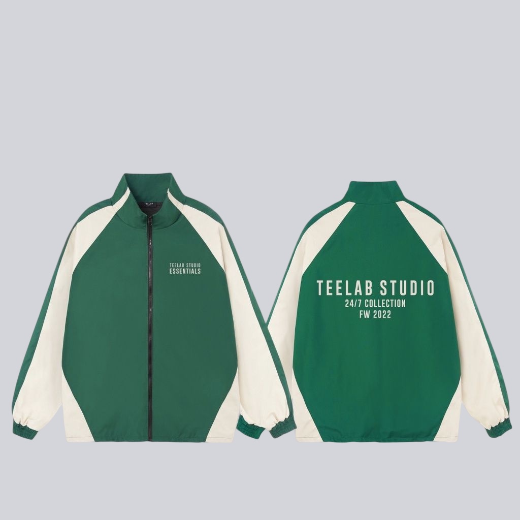 Áo khoác gió TEELAB STUDIO hàng Chính Hãng đôi nam nữ 2 lớp unisex chất ...
