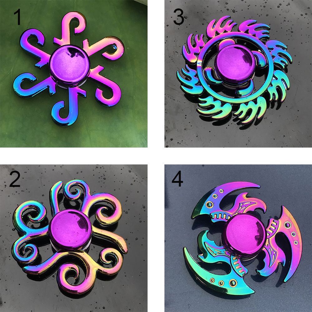 [SPINER BẰNG KIM LOẠI] Con Quay Đồ Chơi Fidget Spinner Bằng hợp kim kẽm ...
