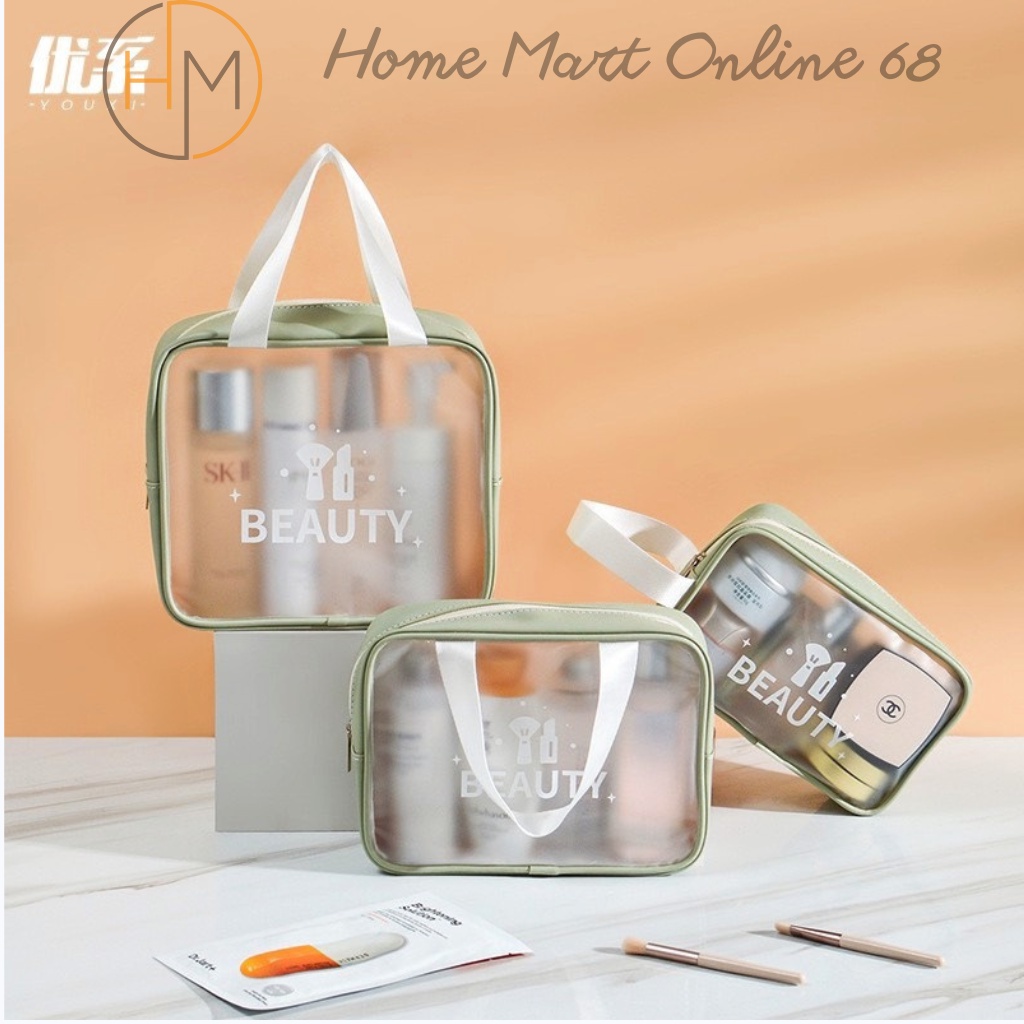 Túi đựng mỹ phẩm MỚI để đồ trang điểm skincare, make up BEAUTY trong ...