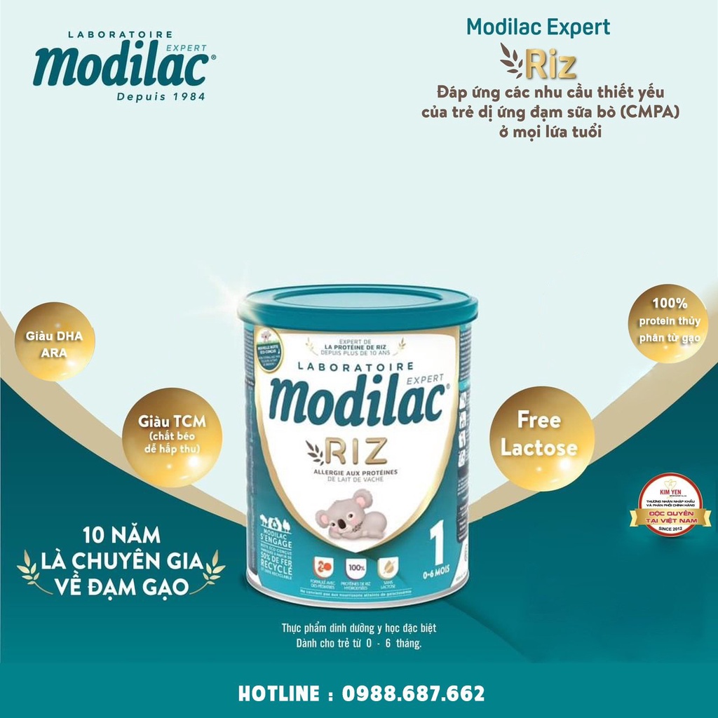 Sữa 𝐌𝐎𝐃𝐈𝐋𝐀𝐂 𝐄𝐗𝐏𝐄𝐑𝐓 𝐑𝐈𝐙 𝟏 800g | Shopee Việt Nam