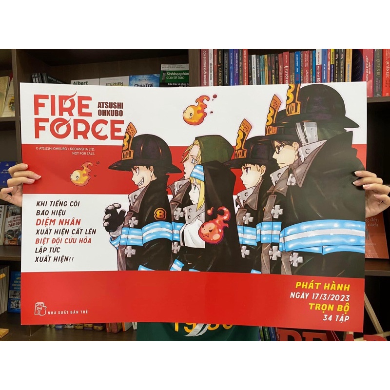 Poster phát hành FIRE FORCE | Shopee Việt Nam