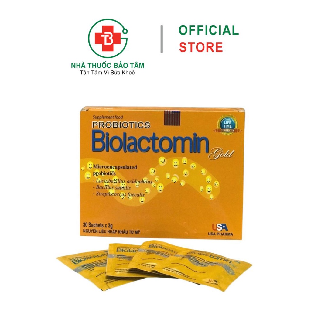 Cốm vi sinh BIOLACTOMIN GOLD cân bằng hệ tiêu hóa đường ruột, hỗ trợ ăn ...