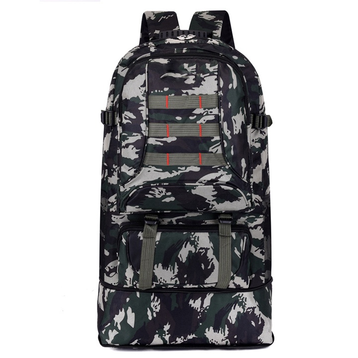 Balo du lịch vải dù chống thấm phượt/ leo núi/ trekking có dung tích lớn 70l - T0358 | Shopee ...